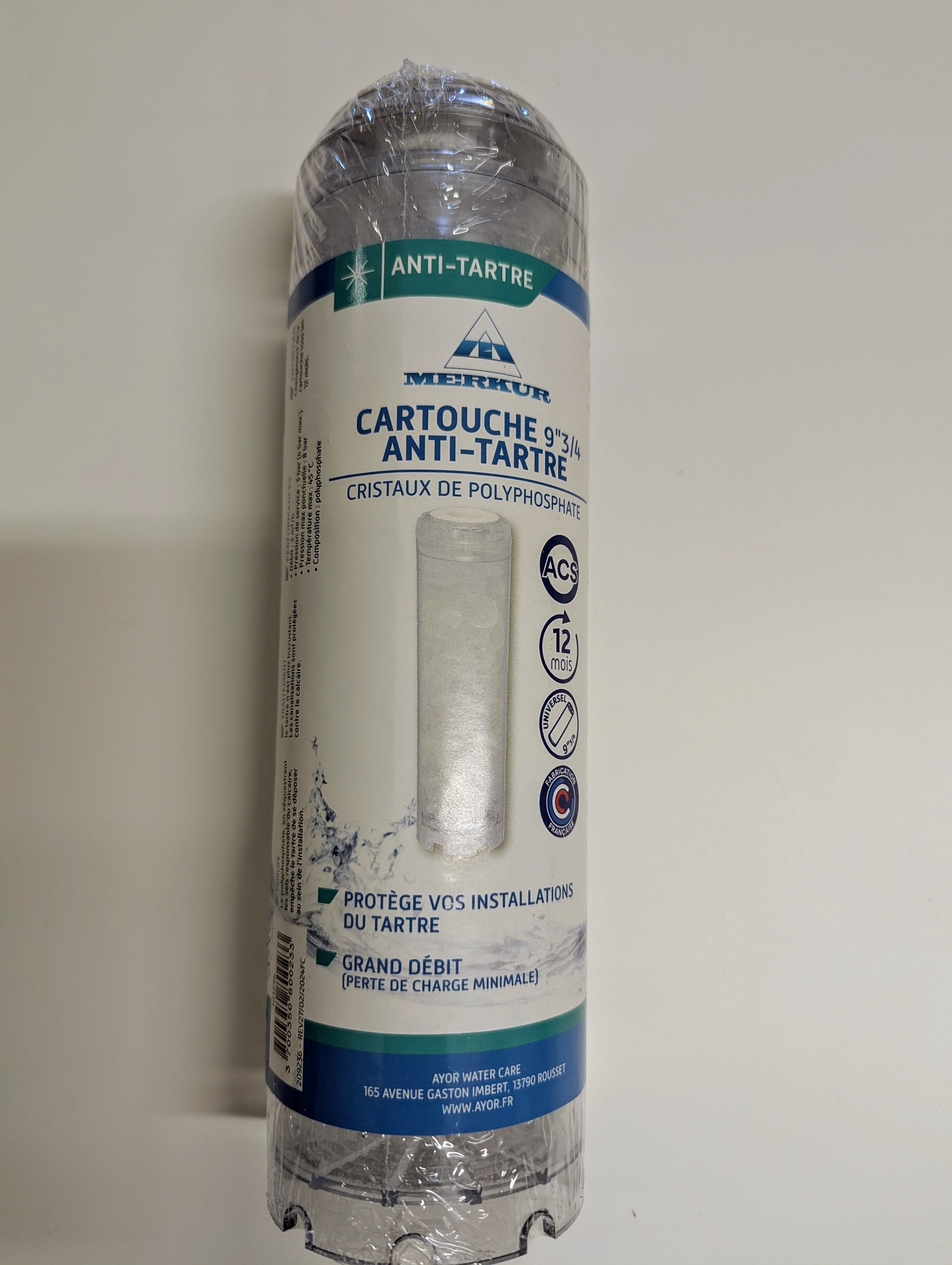 Cartouche Anti Calcaire